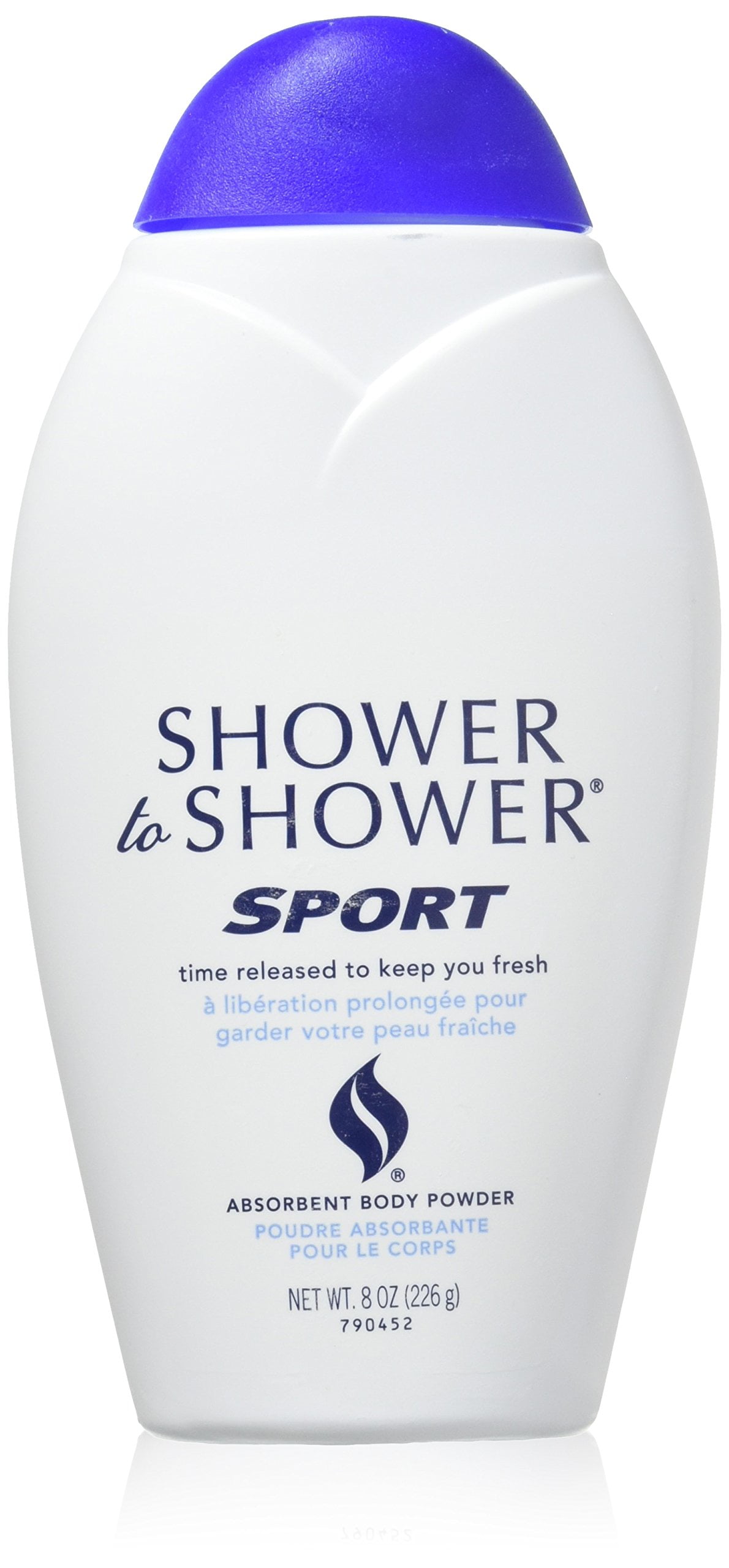 SHOWER TO SHOWER Body Powder Sport 8 oz (Pack of 3) - Walmart.com
