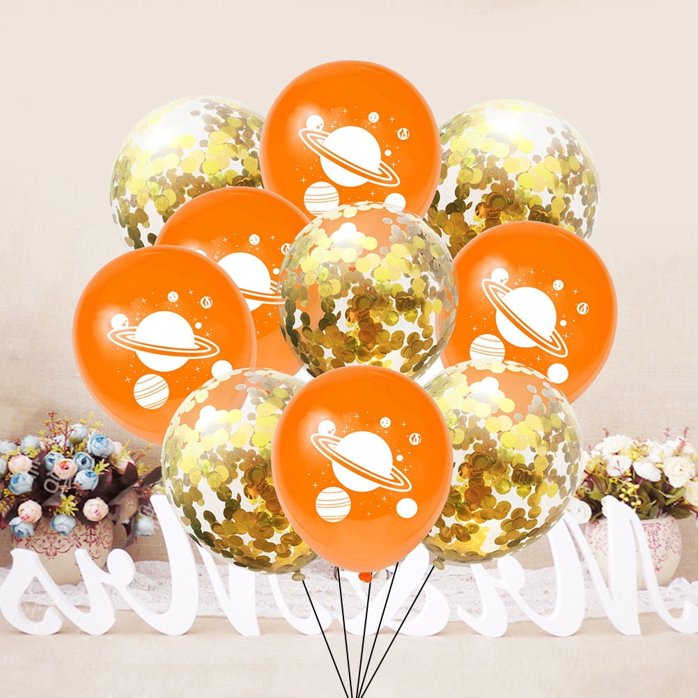 SHOWERORO 10Pcs Latex Balloons Assorted Pattern for Birthday Party ...