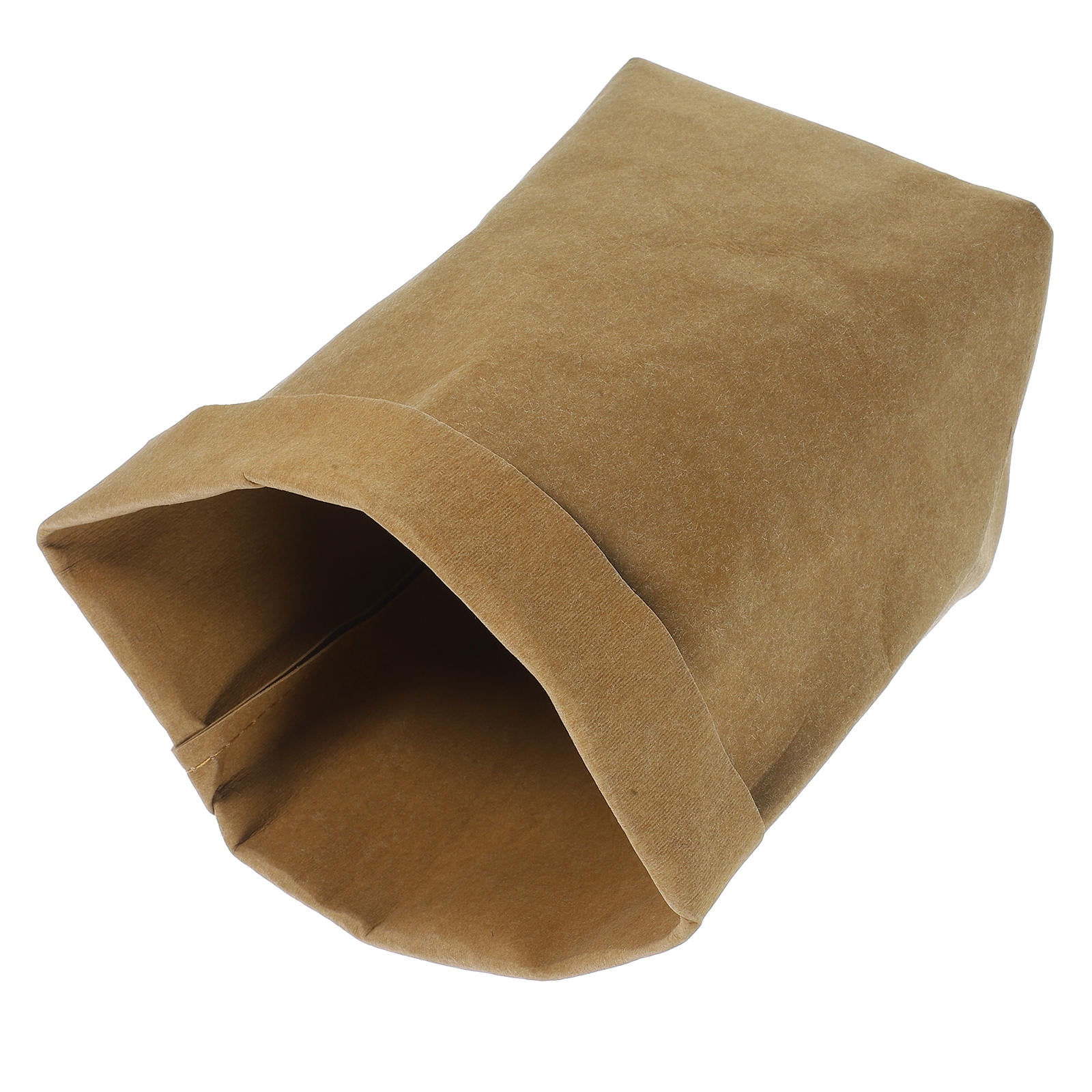 SHOWERORO 1Pack Light Brown Washable Paper Bag Organizer for Flowerpot ...