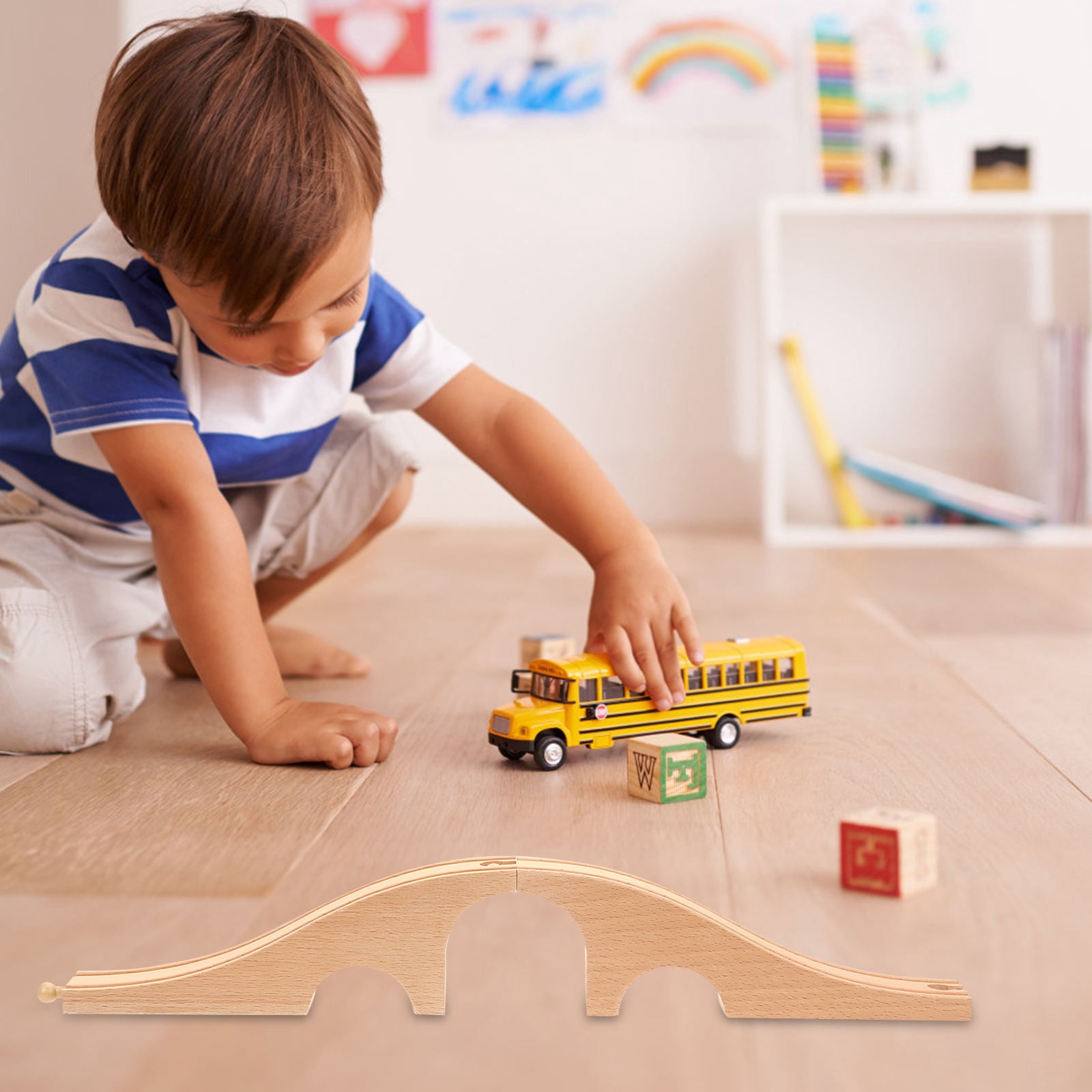 SHOWERORO Railway Scene Accessories Assorted Color 2Pcs 11.0X4.7X3.1In ...