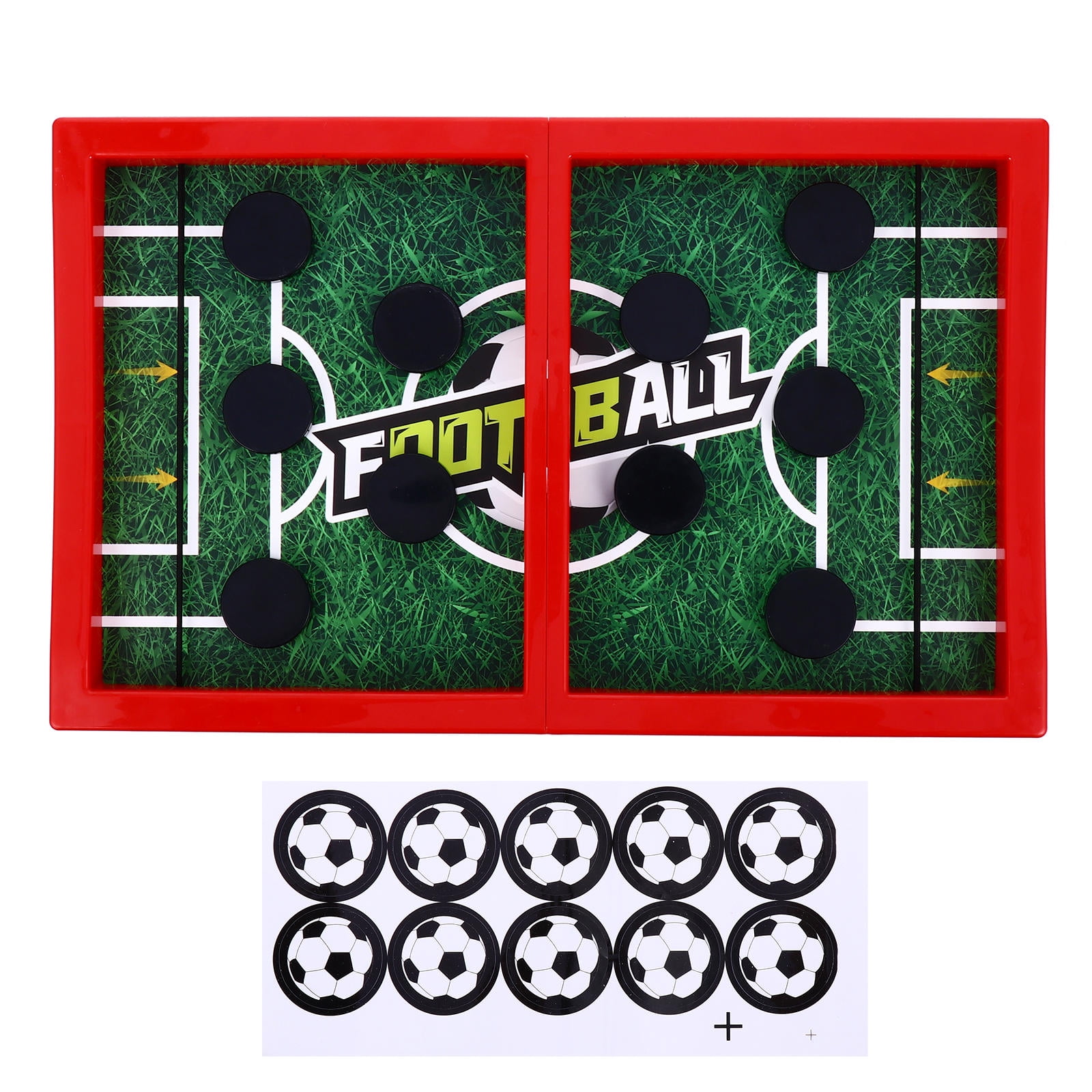 SHOWERORO Red Plastic Double Ejection Chess Board Game Set for Parents ...