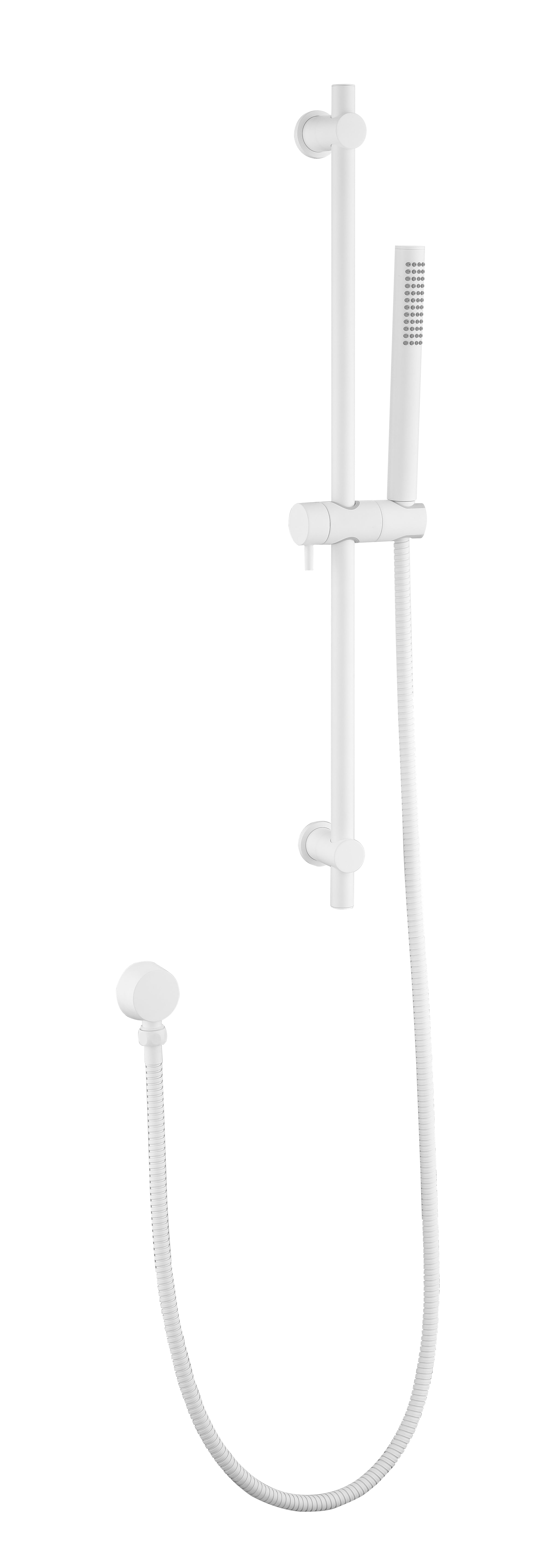 SHOWERS Stainless Steel Slide Bar Grab Rail Includes Handheld Shower ...