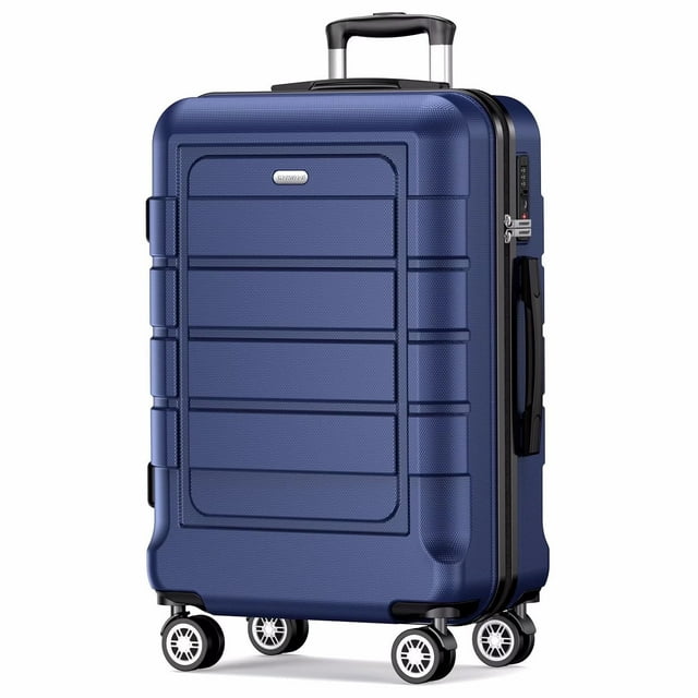 "SHOWKOO 28"" Rolling Hardshell Luggage, Lightweight, Expandable ...
