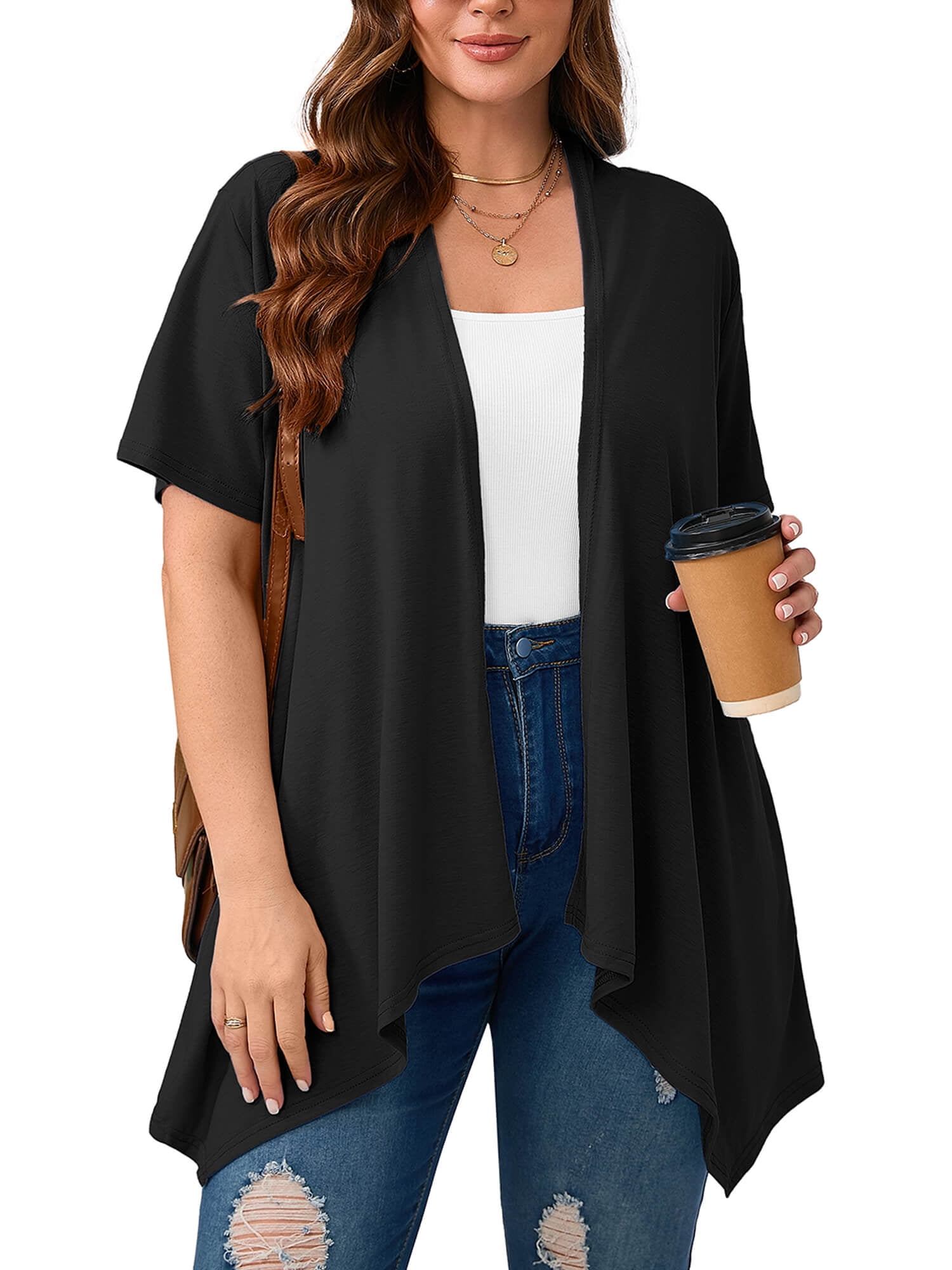 Customer reviews for SHOWMALL Women's Plus Size Summer Lightweight ...