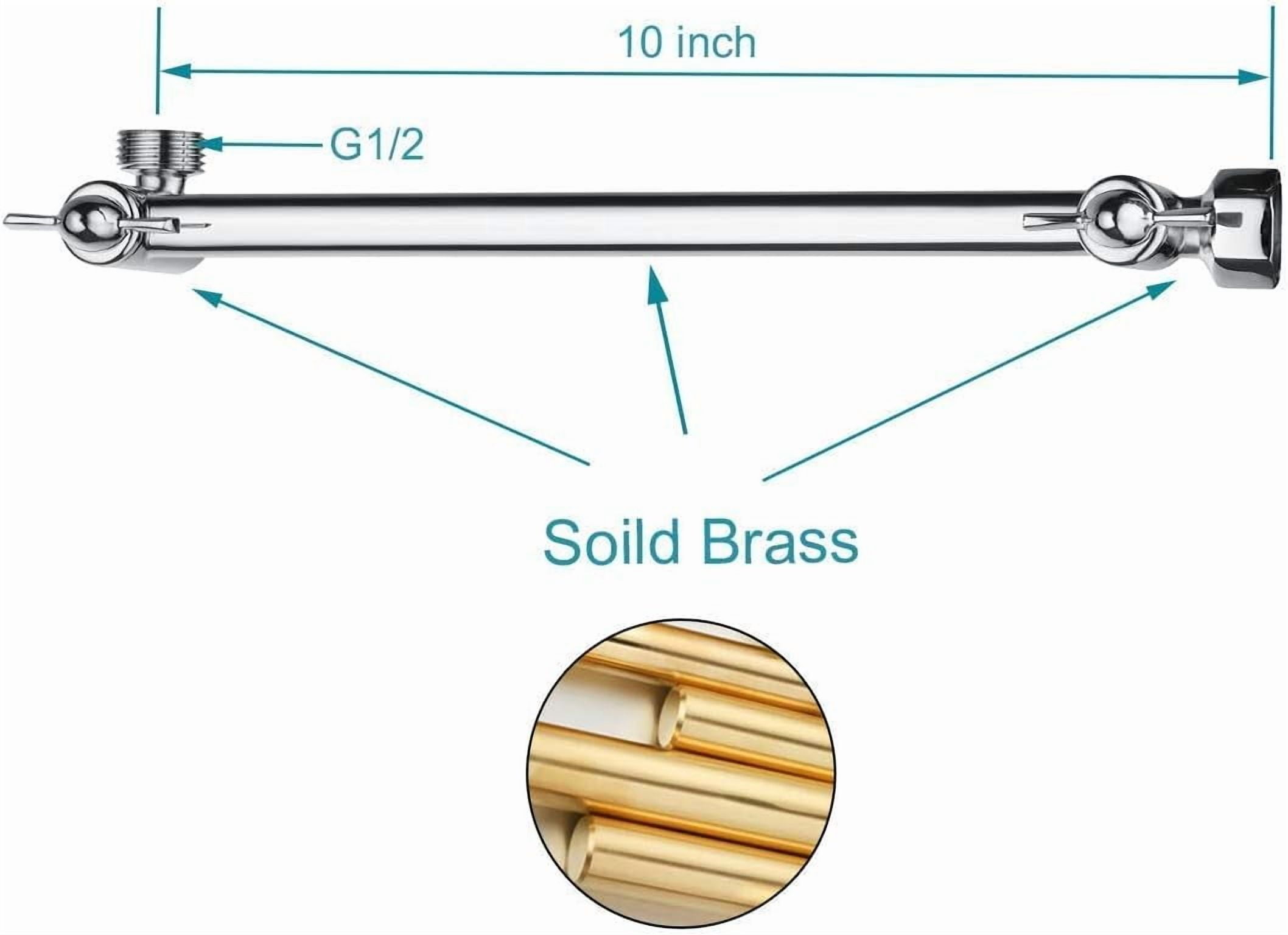 SHOWTERS Dual Shower Head Combo Set, Handheld Showerhead Rainfall ...