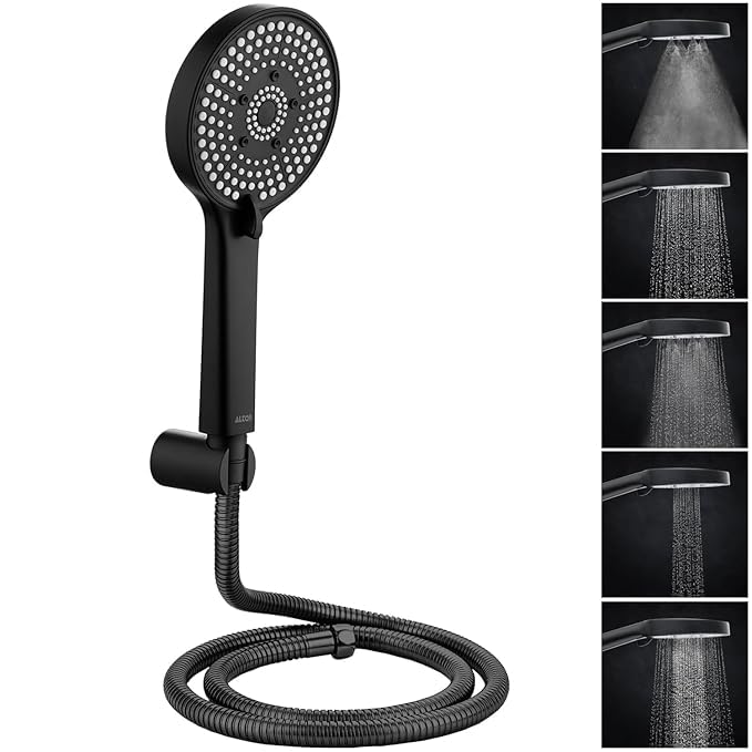 SHR20765 ABS 5Function Hand Shower with 15 Meter Flexible Hose and Wall ...