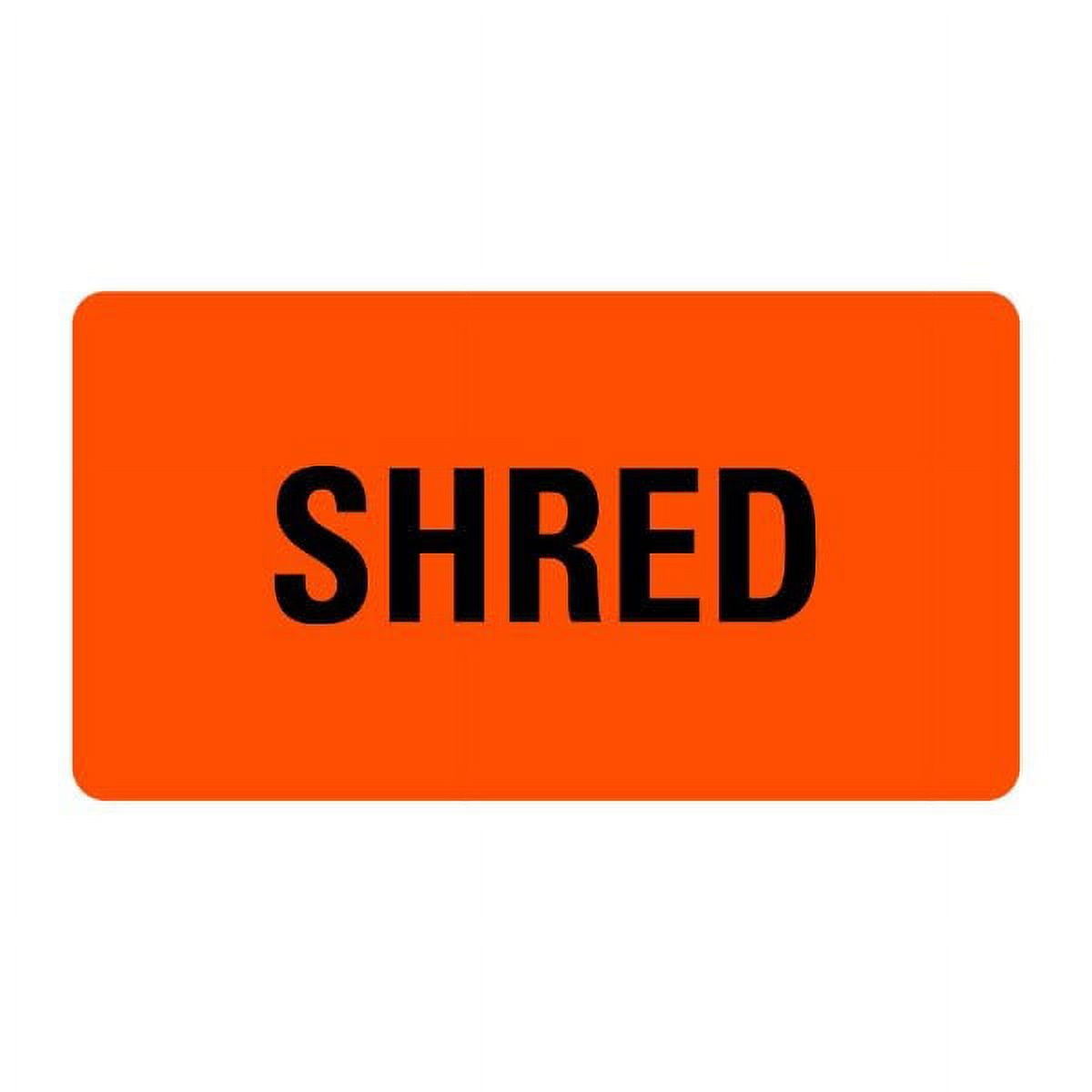 SHRED Labels - Walmart.com
