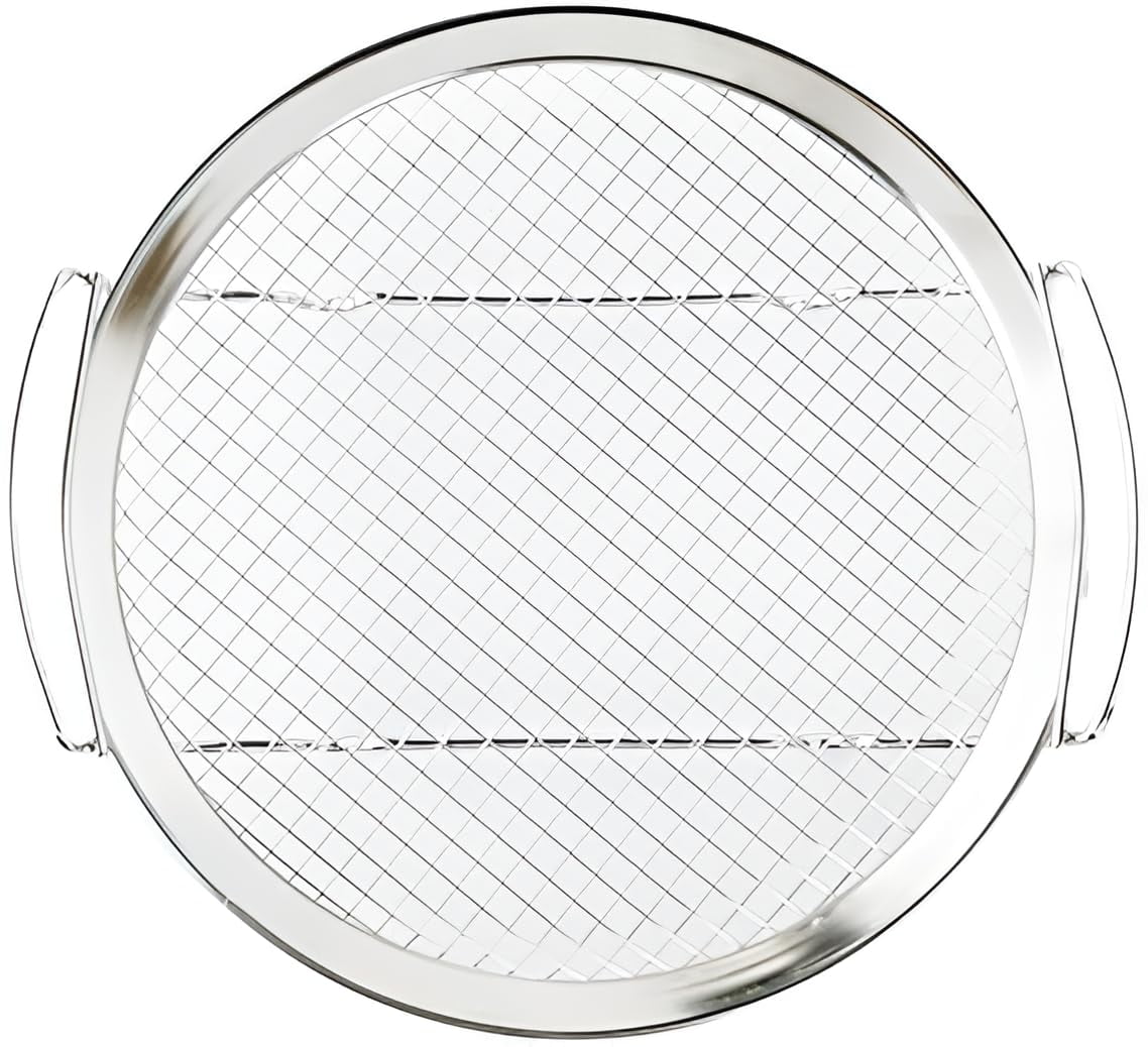 SHREESAMP Deep Fryer Oil Strainer Mesh Drain Plate Stainless Steel BBQ ...