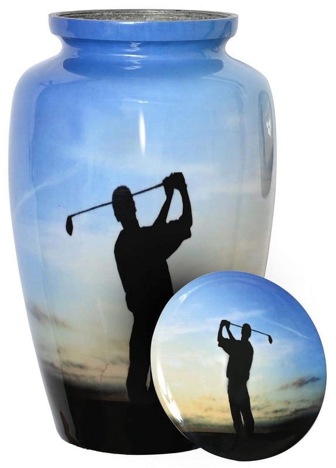 SHREYAS Large Golf Cremation Urns for Your Loved Ones Keepsake Vase for ...