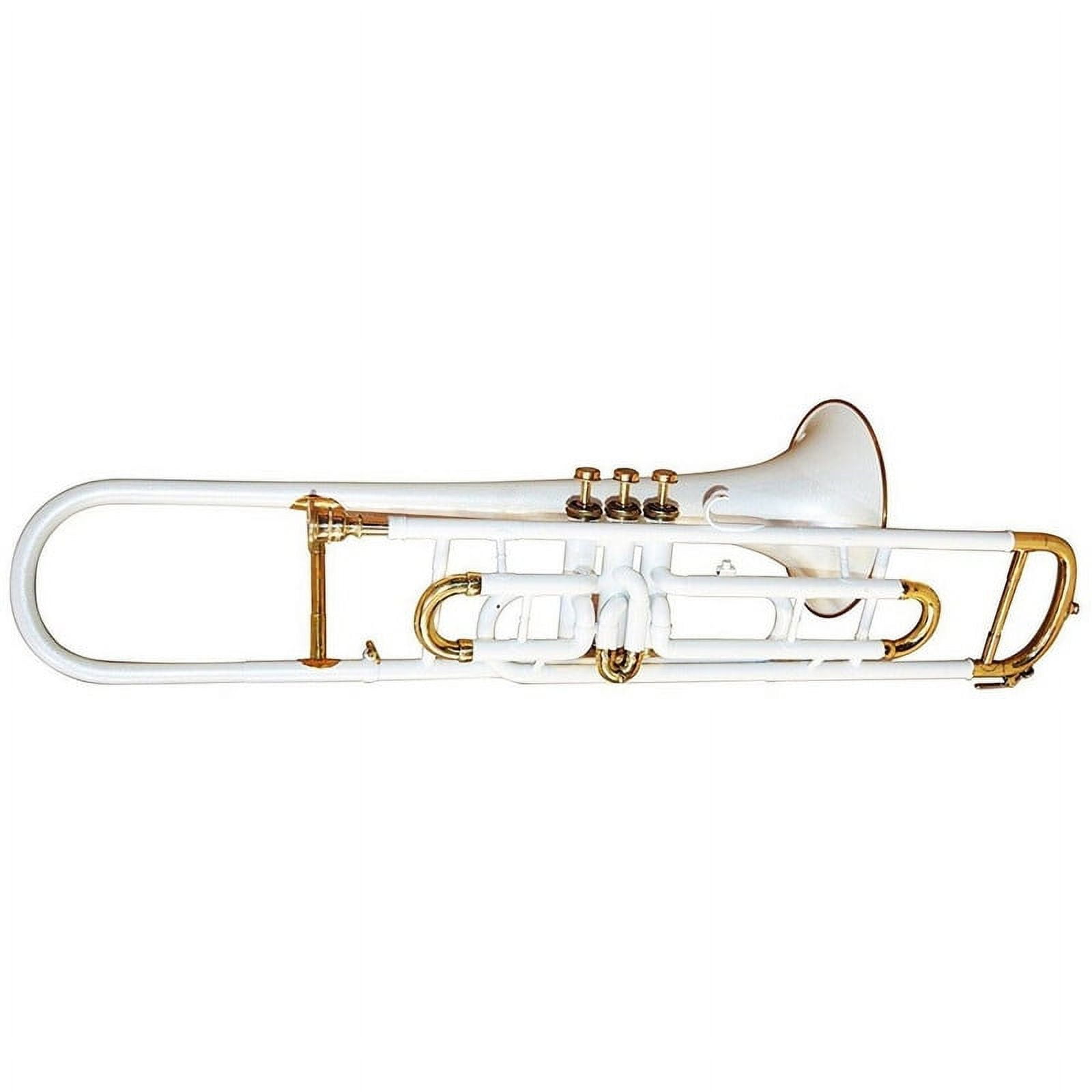 SHREYAS Trumpet Trombone White Solid Built Brass Material with High ...