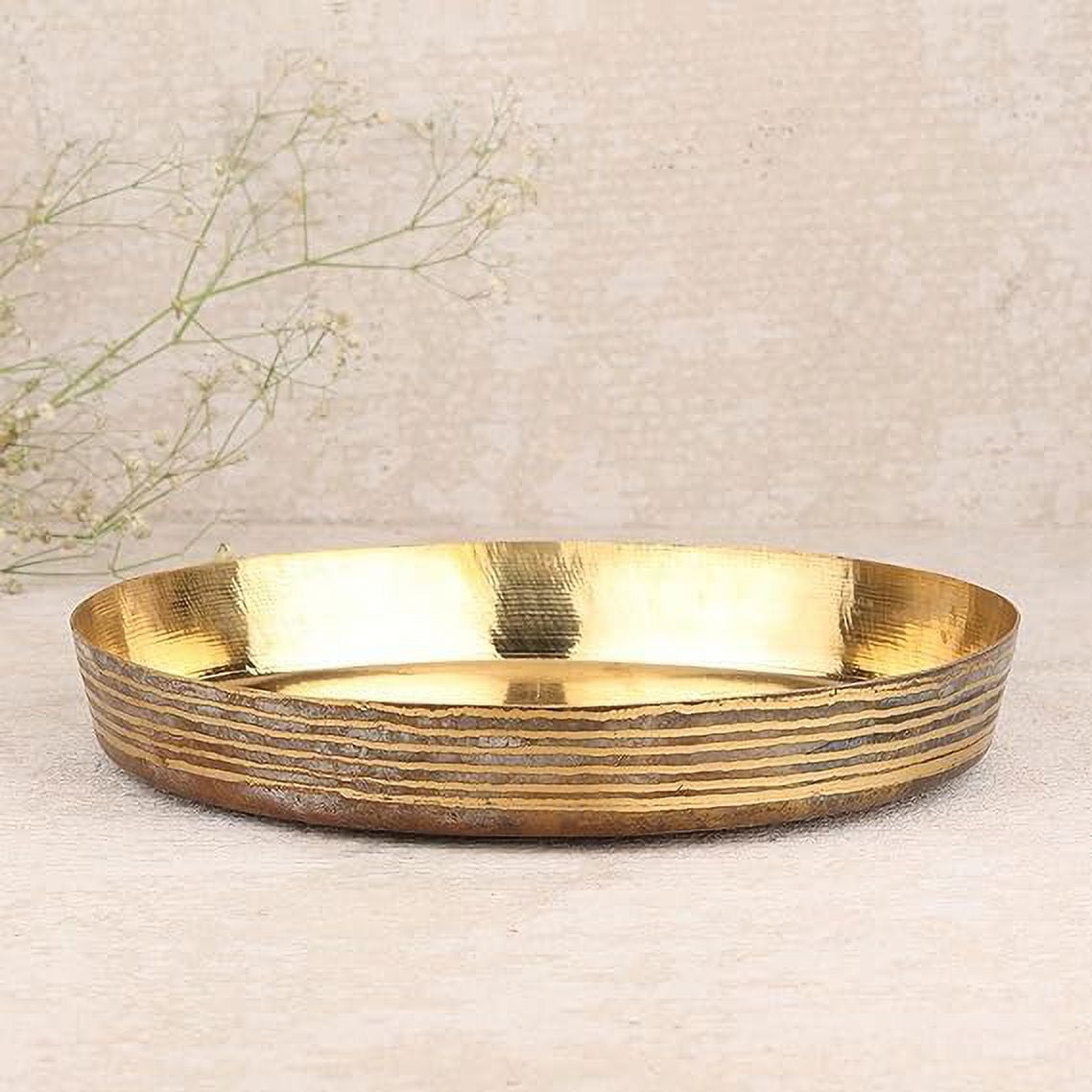 SHRI ANAND Pooja Thali l Aarti Thali for Daily Use l Everyday Temple ...