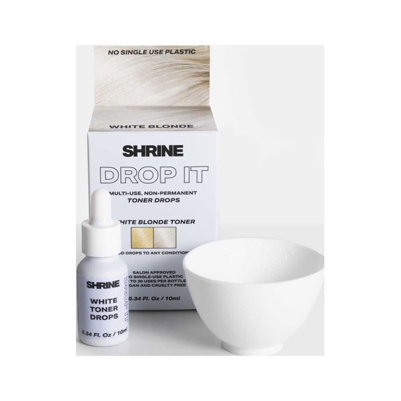 White Silver Blonde Hair