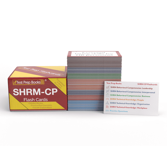 SHRM CP Exam Prep Flashcards 2022-2023: SHRM Certification Flash Cards ...