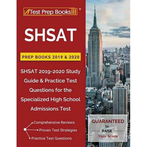 SHSAT Prep Books 2019 & 2020 : SHSAT 2019-2020 Study Guide & Practice ...