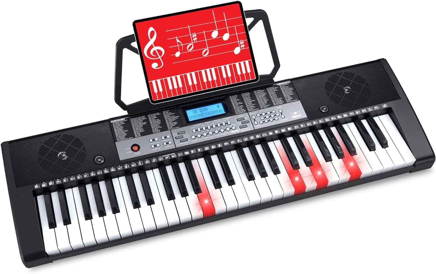 SHSHSIO 54-Key Electronic Keyboard Piano Portable Beginner Electric ...