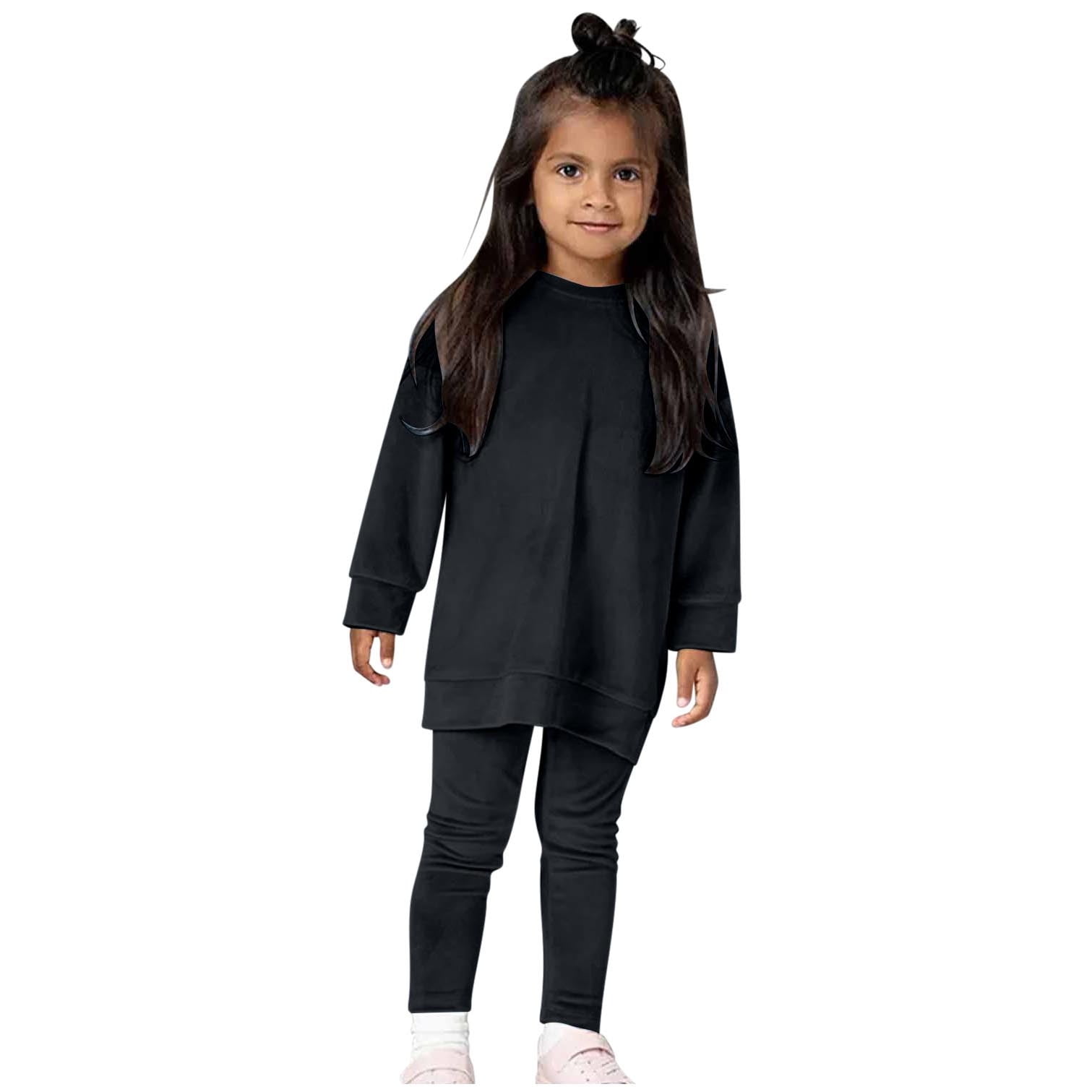 SHTXOZHI Boys Girls Fall Winter Spring Clothes Toddler Kids Velvet Long ...