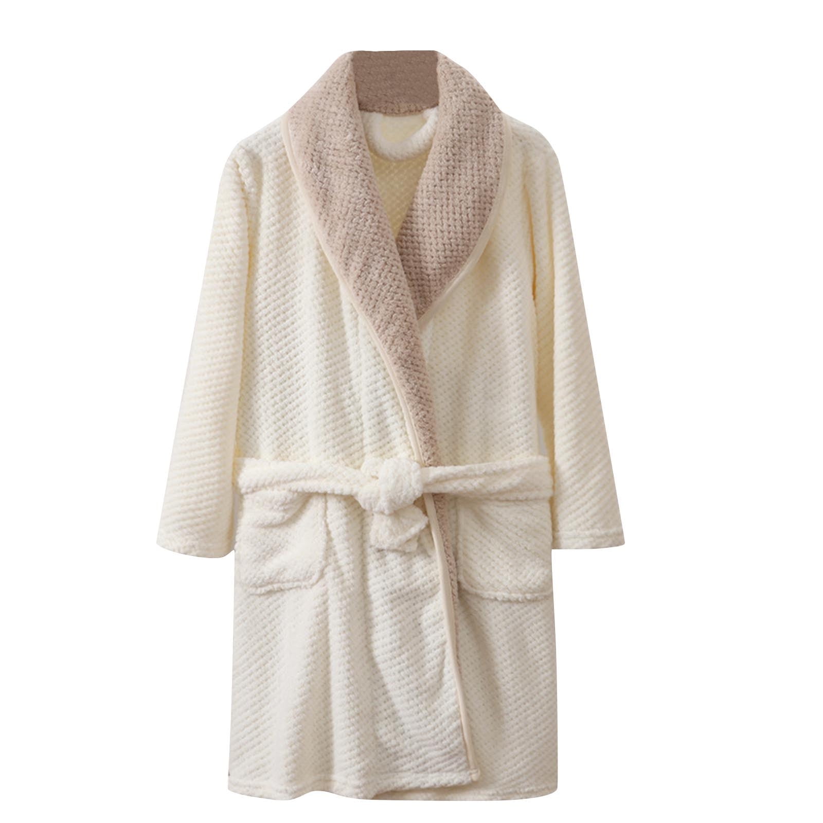 SHTXOZHI Girls Boys Fuzzy Fleece Robes Warm Flannel Bathrobe Kids ...