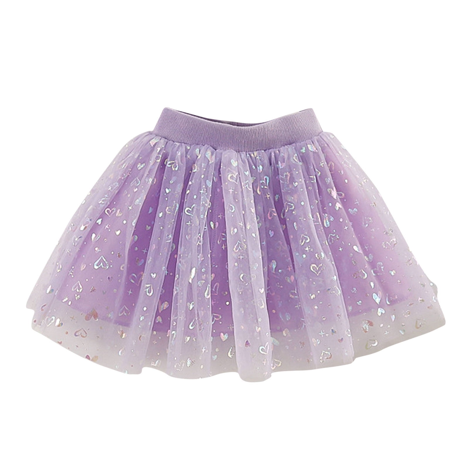 SHTXOZHI Toddler Girl's Skirts Kids Ruffle Layered Tulle Skirt Summer ...