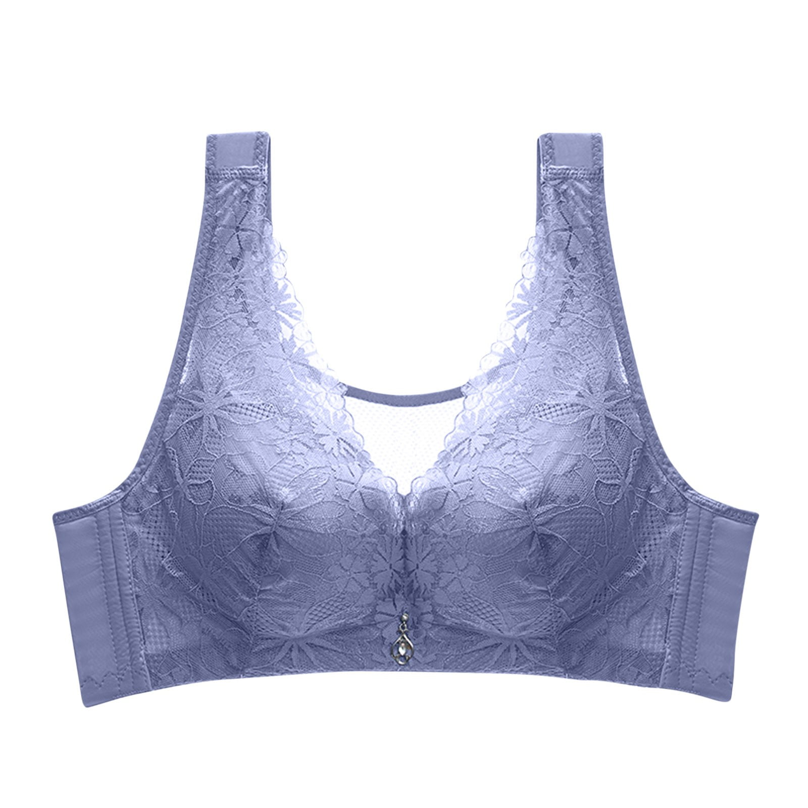 SHTXOZHI Womens No Underwire Lace Bras Push Up Everyday Bras Full ...