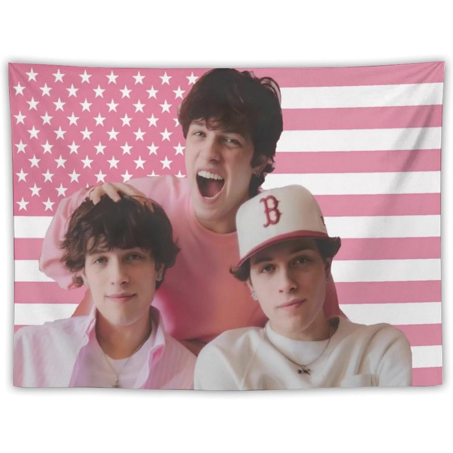SHUANGS Sturniolo Music Triplets Tapestry Flag Poster Dorm Room Decor ...