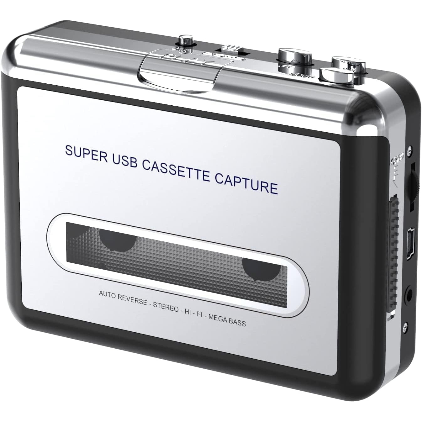 SHUCUL Cassette Player – Portable Tape Player Captures MP3 Audio Music ...