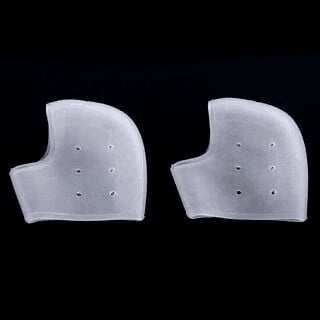 SHUDON Premium Silicone Heel Protectors (Medium - 4 Pack) | Gel Heel ...
