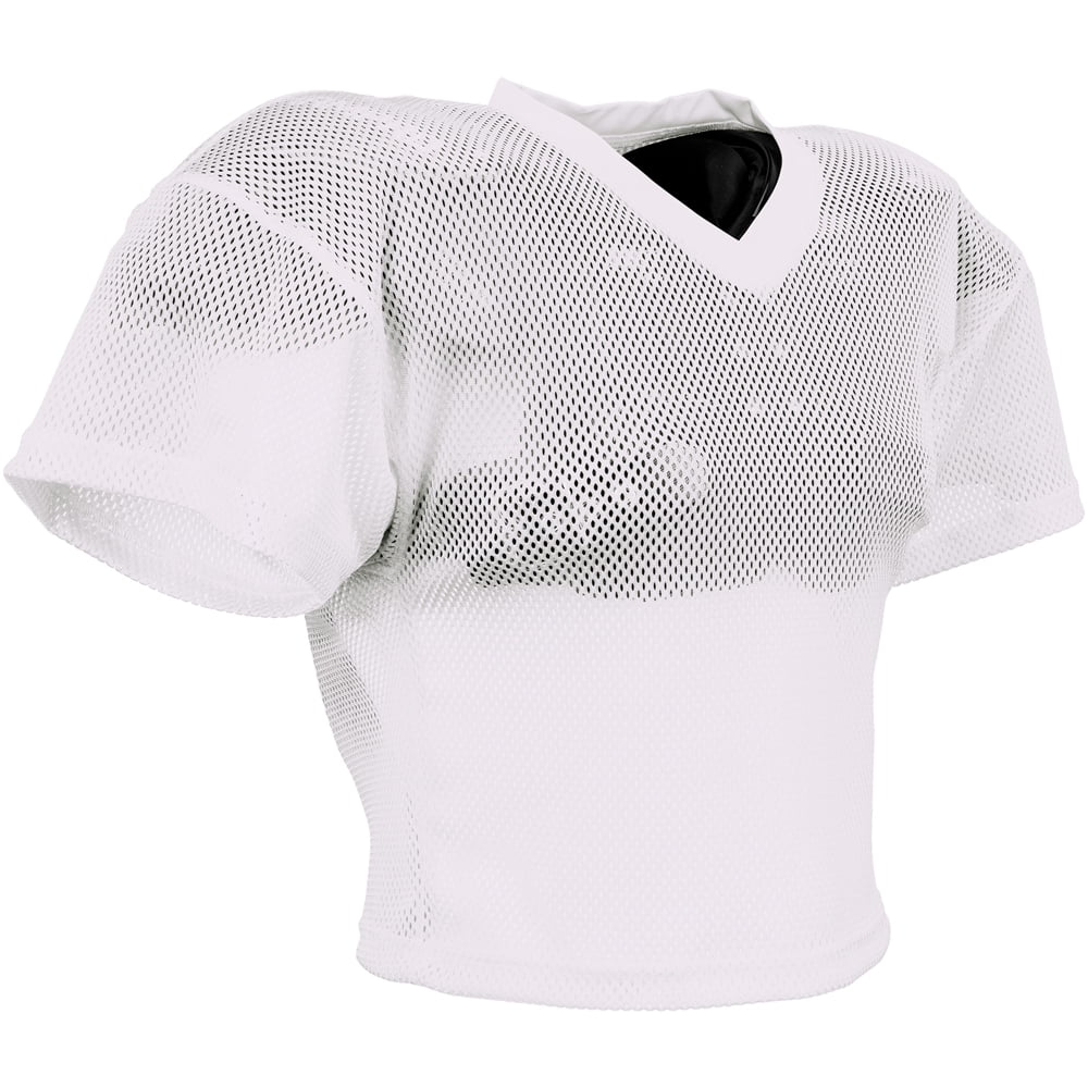 Champro FJ57 Shuffle Football Practice Men's and Youth Jersey - White ...