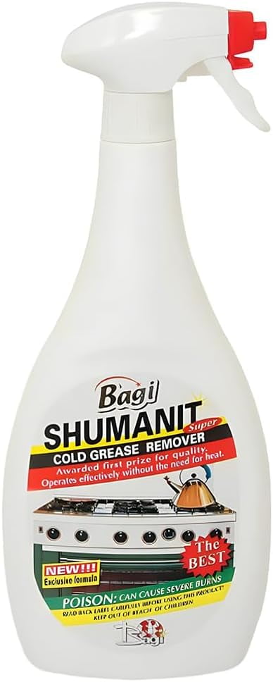 SHUMANIT Cold Grease Remover 26.4 Fl Oz 3-Pack (Kosher for Passover ...