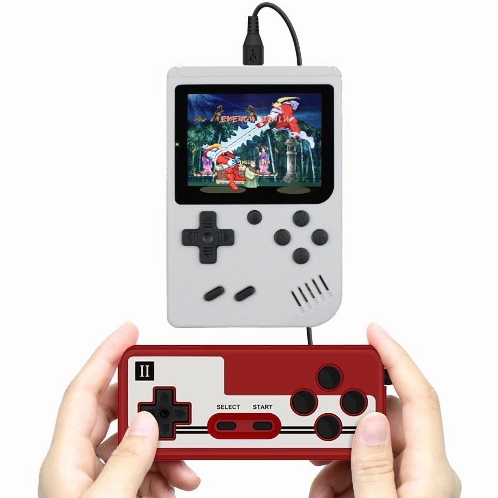 SHUNAN 400-In-1 Retro With 2-Player Controller, Rechargeable Battery ...