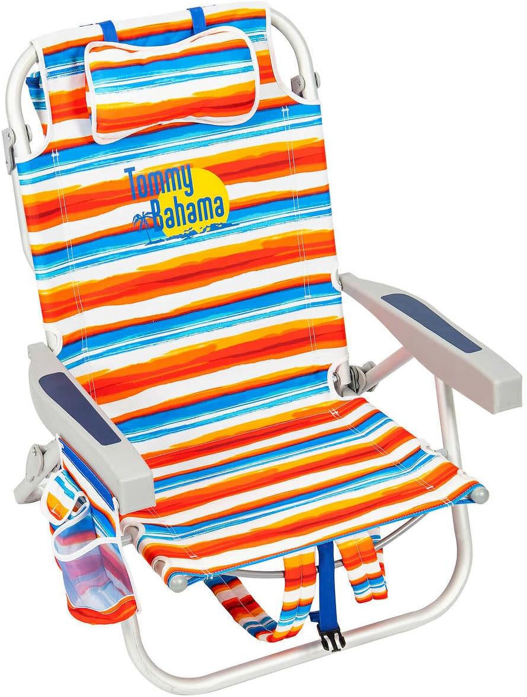 SHUNHAI 2 Pack Backpack Beach Chair 5 Position Chair, Including Lay ...