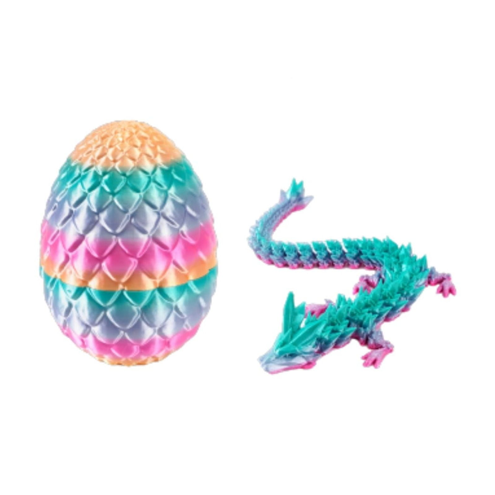 SHUNXIN 3D Printed Dragon,Dragon Eggs with Dragon Inside, Dragon,3D ...
