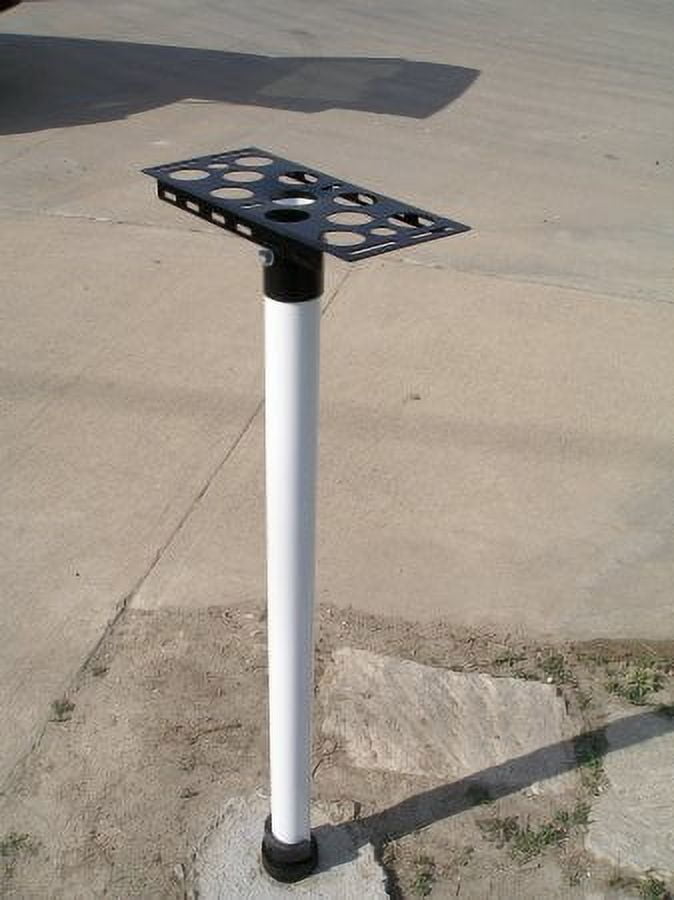 SHUR-TITE | 14GA Steel | Mailbox Bracket | for 2-3/8" Round Post ...