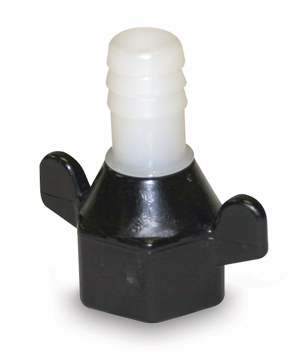 SHURFLO (244-2926) 1/2" x 14 NPT x 1/2" Barb Straight Wingnut Swivel ...