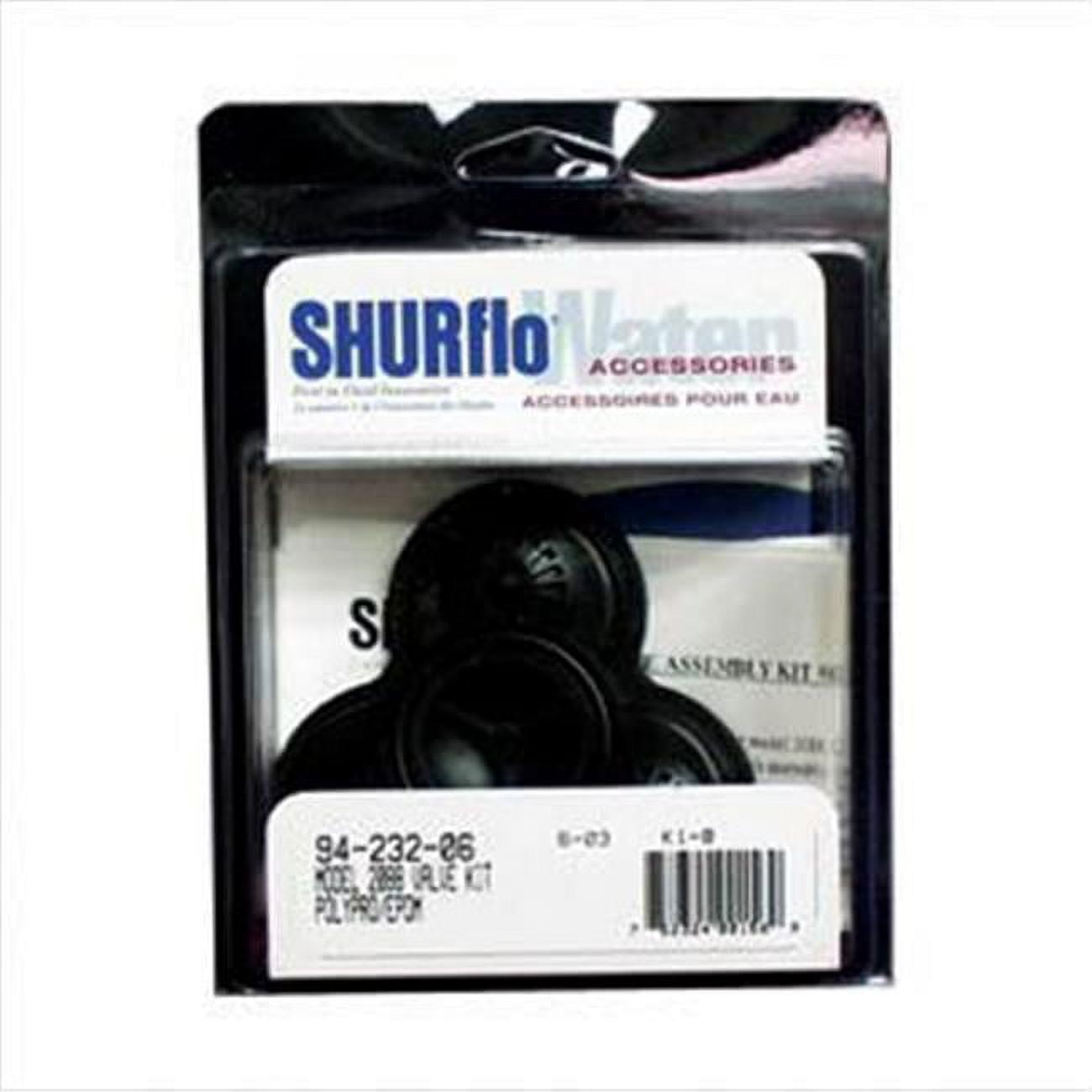 SHURFLO 9423206 Fresh Water Pump Valve Assembly - Walmart.com
