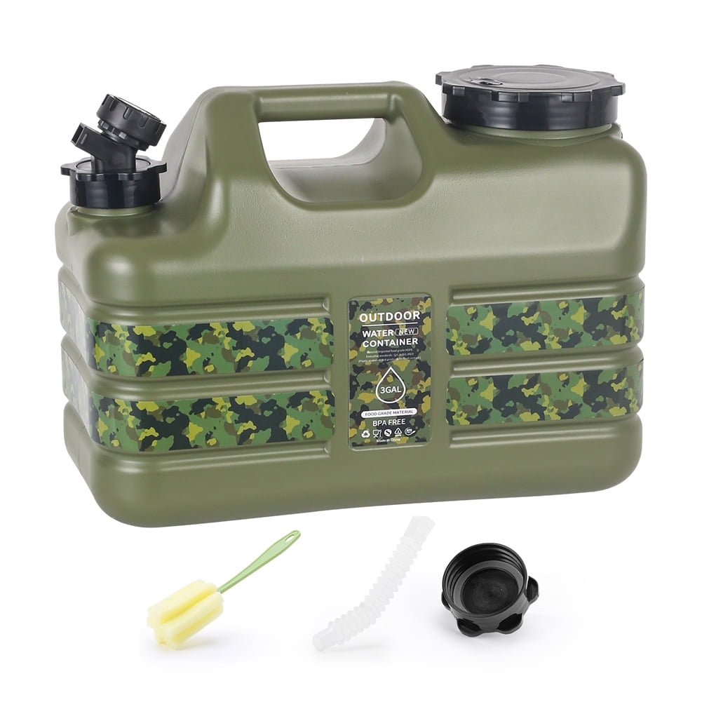 SHUWND 3 Gallon Camping Water Jug with Spigot, Camping Water Container ...
