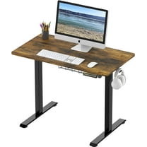 SHW Power Standing Lift Work Station, 40-Inch Electric Height ...