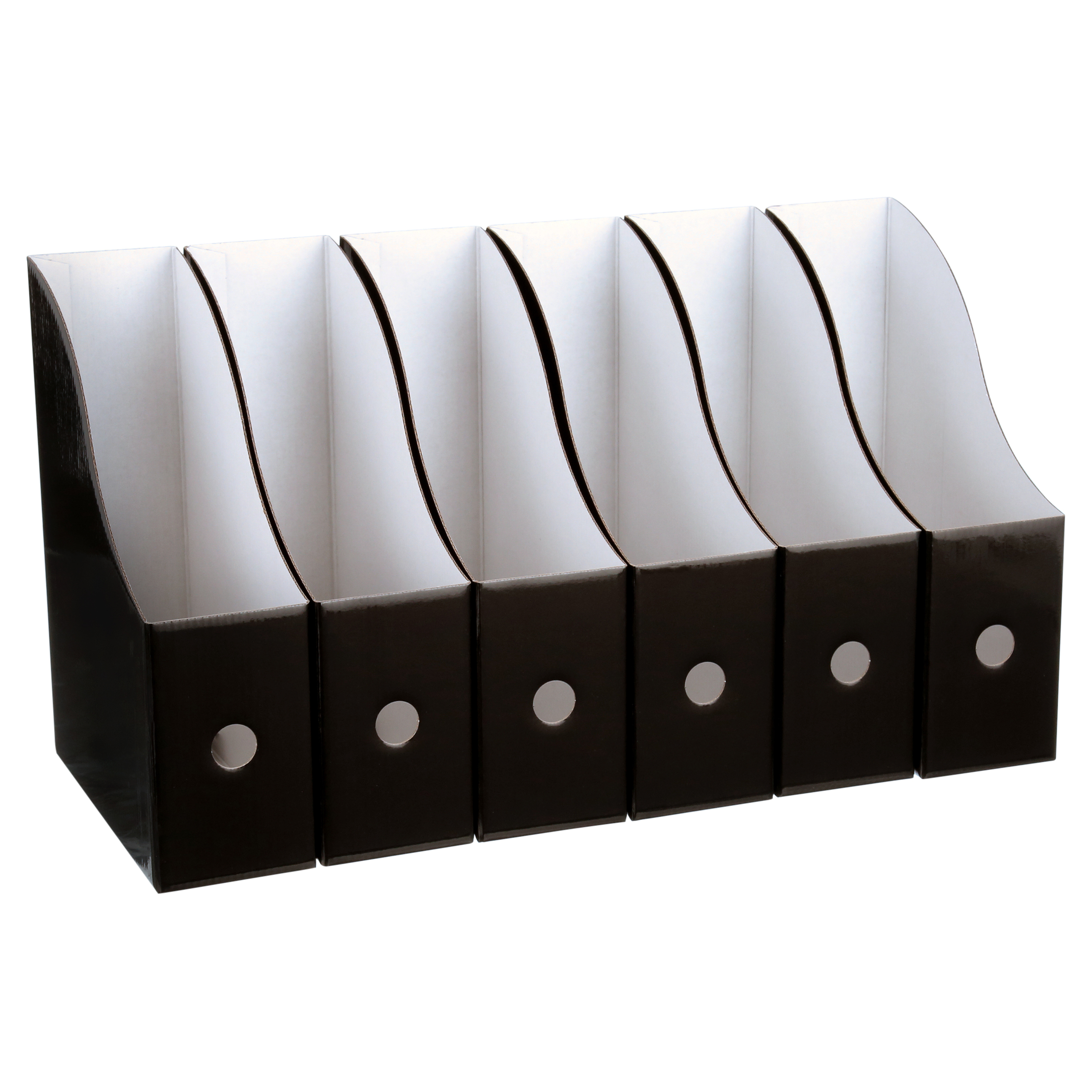 Deli Collapsible Magazine File Holder Magazine Rack Desk Organizer, 4 ...