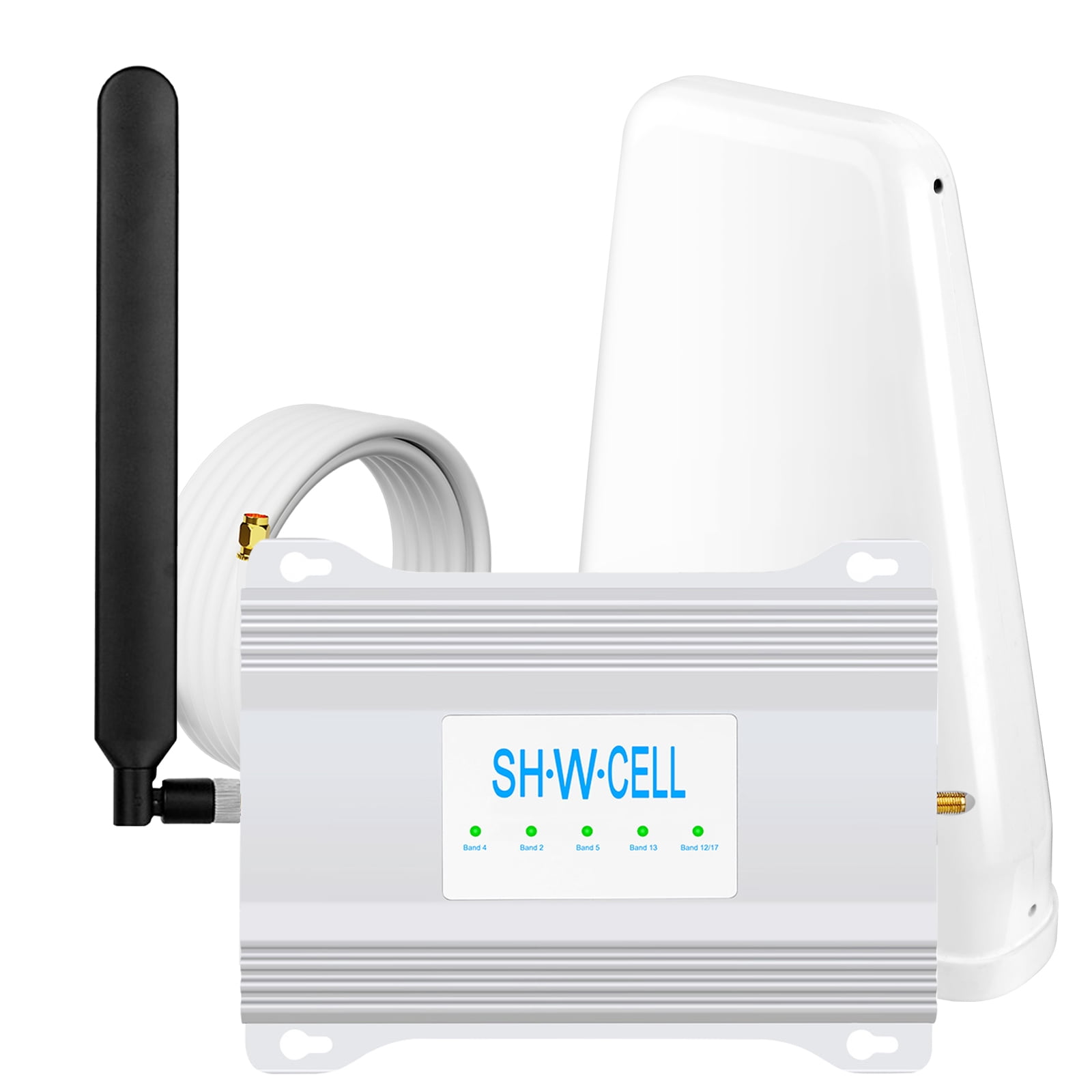 SHWCELL Home Cell Phone Signal Booster & Extender, Boosts 5G 4G LTE for All US Carriers | FCC ...