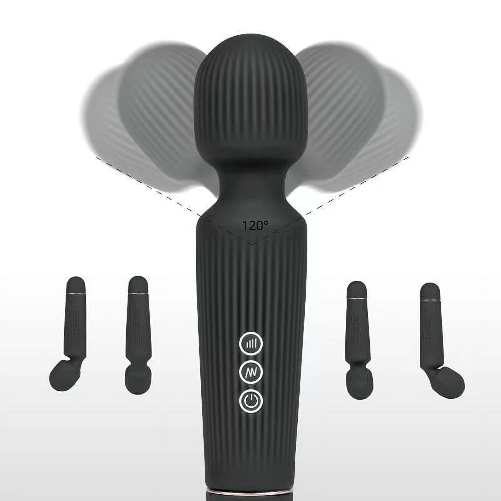 Shykj Vibrator Masturbator For Women Cordless Personal Wand Massager 20