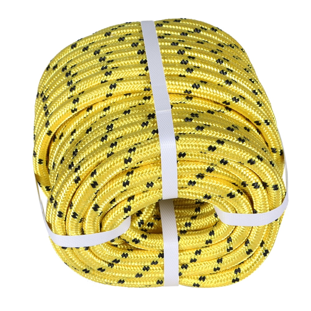 SHZAITOR 1/2 Inch x100/150/ 200 FT Double Braid Polyester Arborist ...