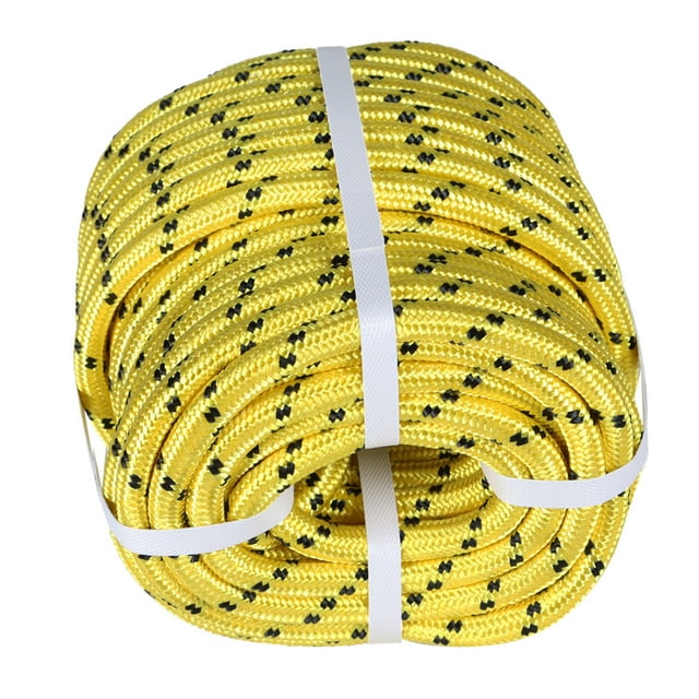 SHZAITOR 1/2 Inch x100/150/ 200 FT Double Braid Polyester Arborist ...