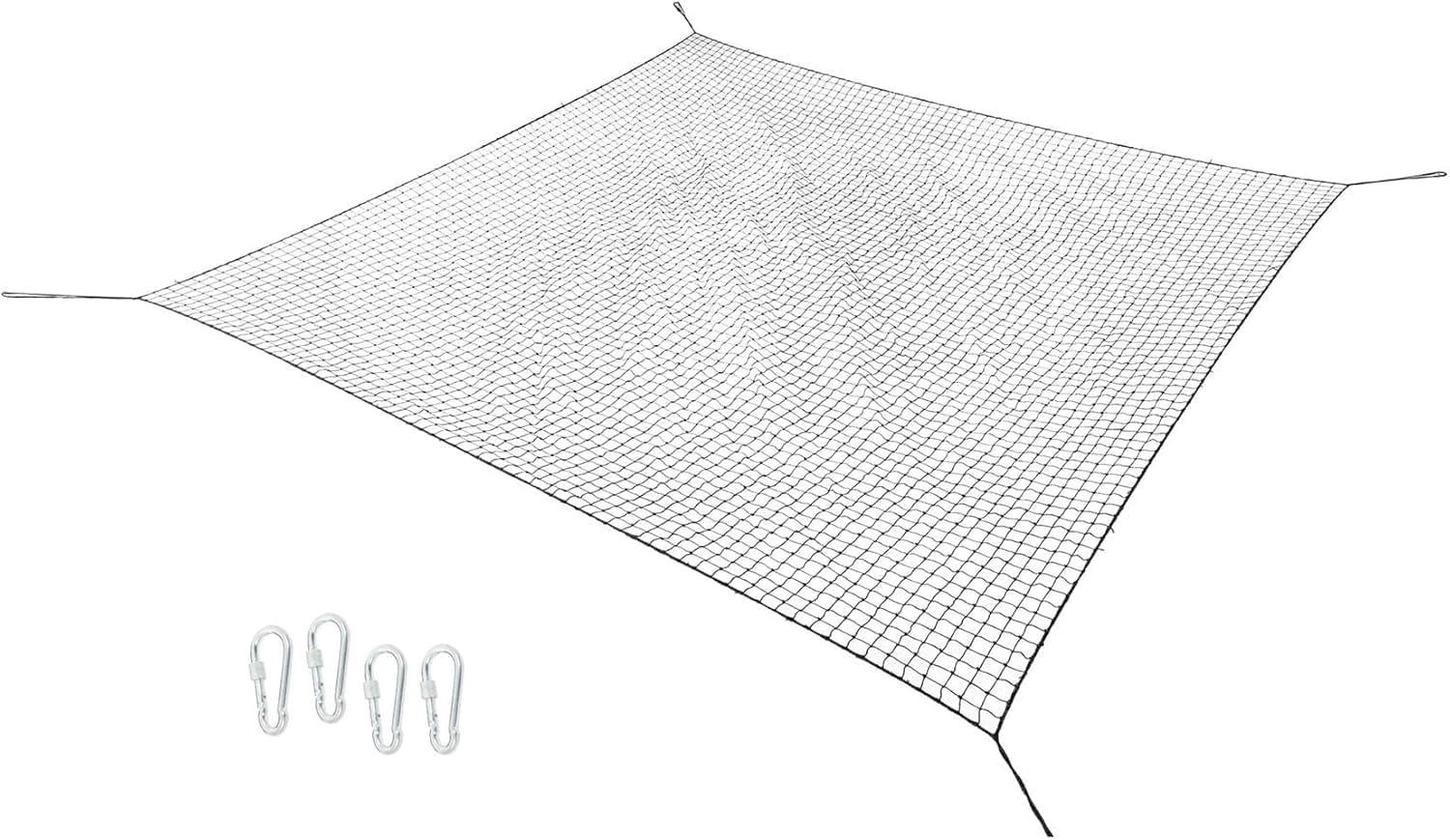 SHZAITOR 10x10Ft Baseball Softball Backstop Net, Sports Netting Barrier ...