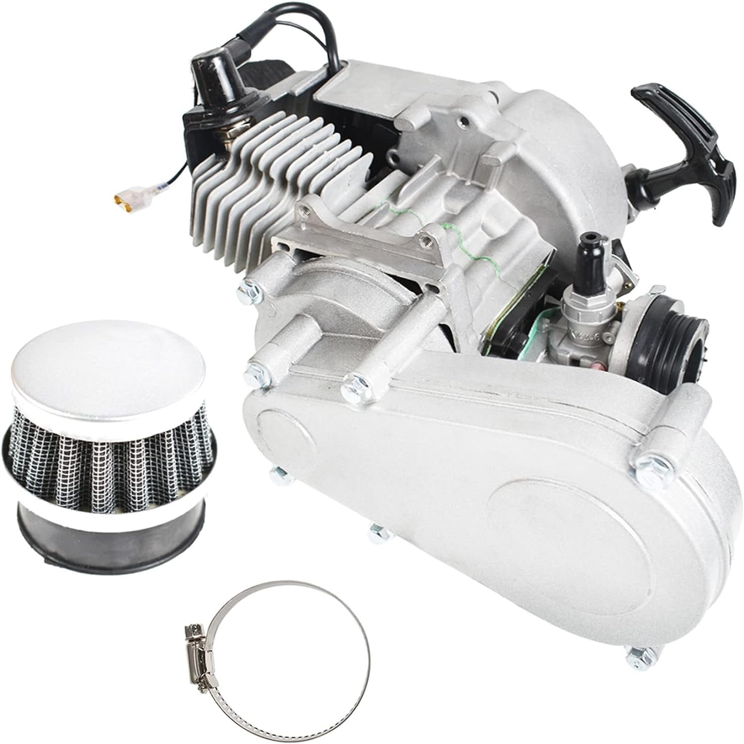 SHZAITOR 2 stroke 49cc Motor Engine with Gear Box Replacement for Mini ...