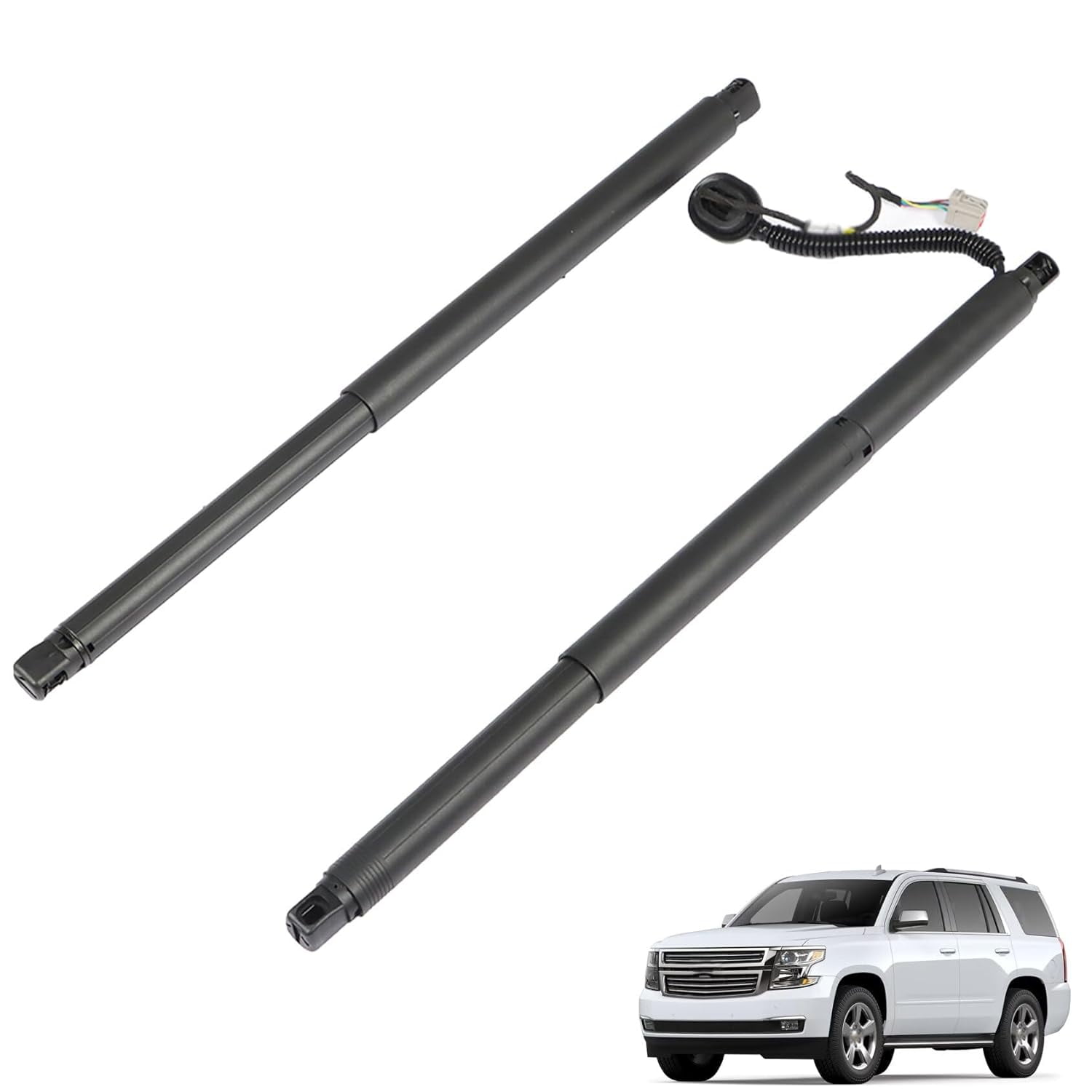 SHZAITOR 2Pcs Rear Tailgate Pull Down Power Actuator Lift Supports ...