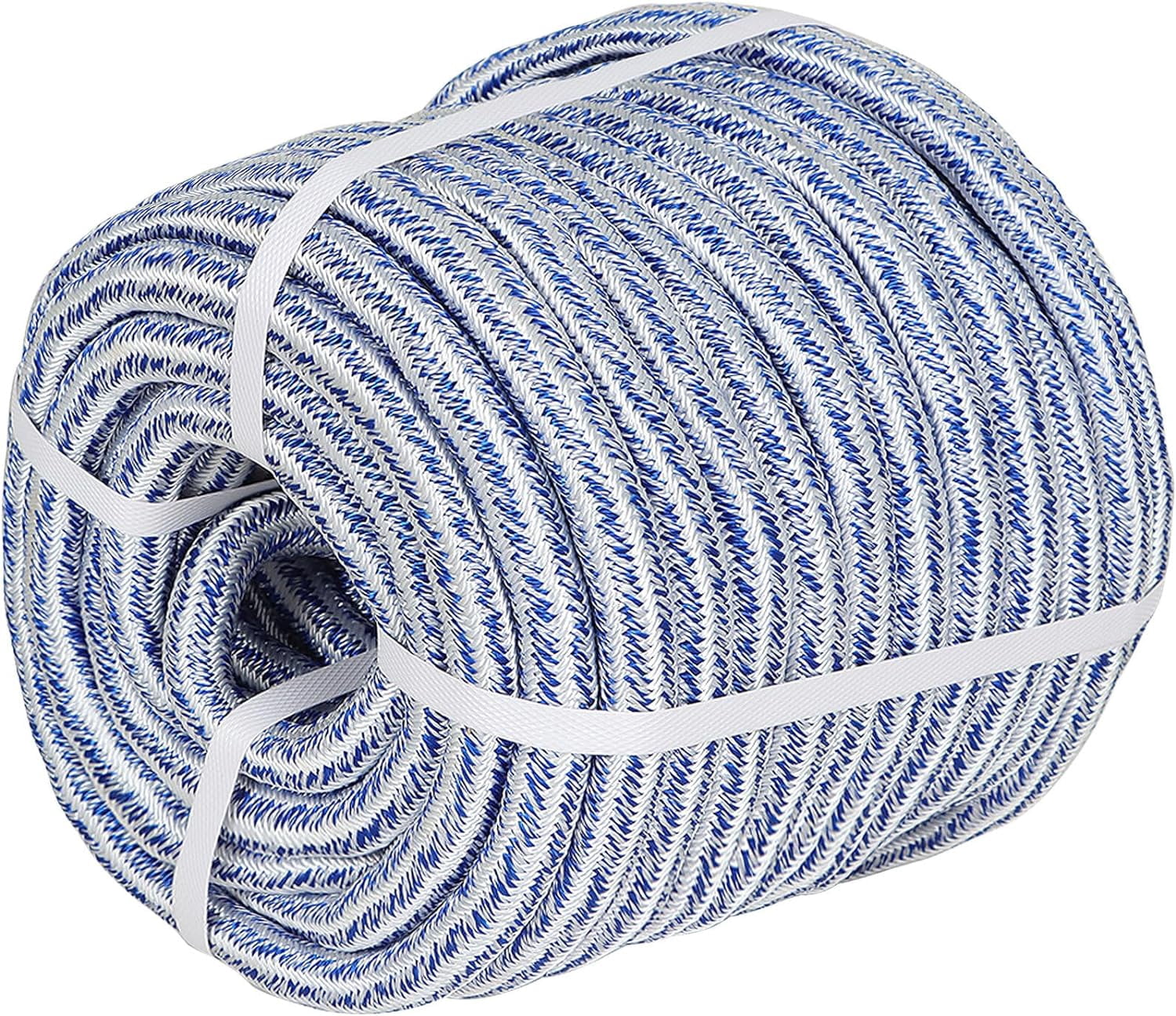 SHZAITOR 3/4 Inch 150 Feet 24 Strands Braided Rope Tree Felling Rope ...