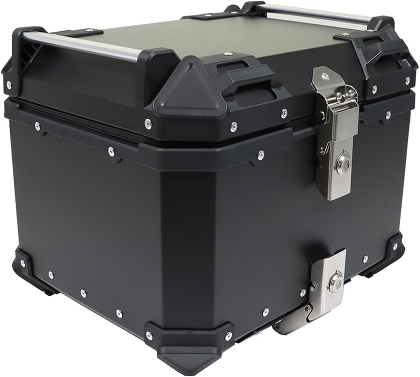 SHZAITOR 45L Motorcycle Top Case Tail Box Sturdy Luggage Storage Rear ...