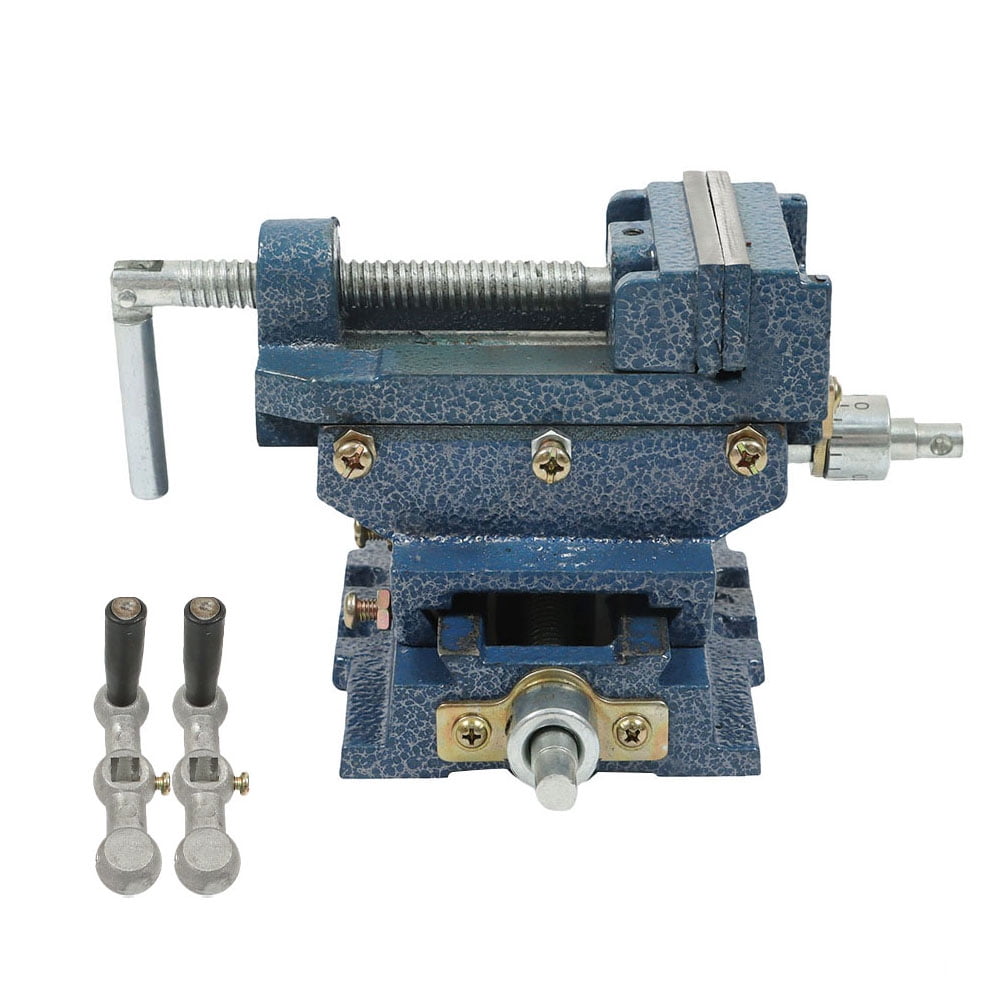 SHZAITOR Cross Slide Drill Press Vise 2 Way X-Y Heavy Duty Clamp ...