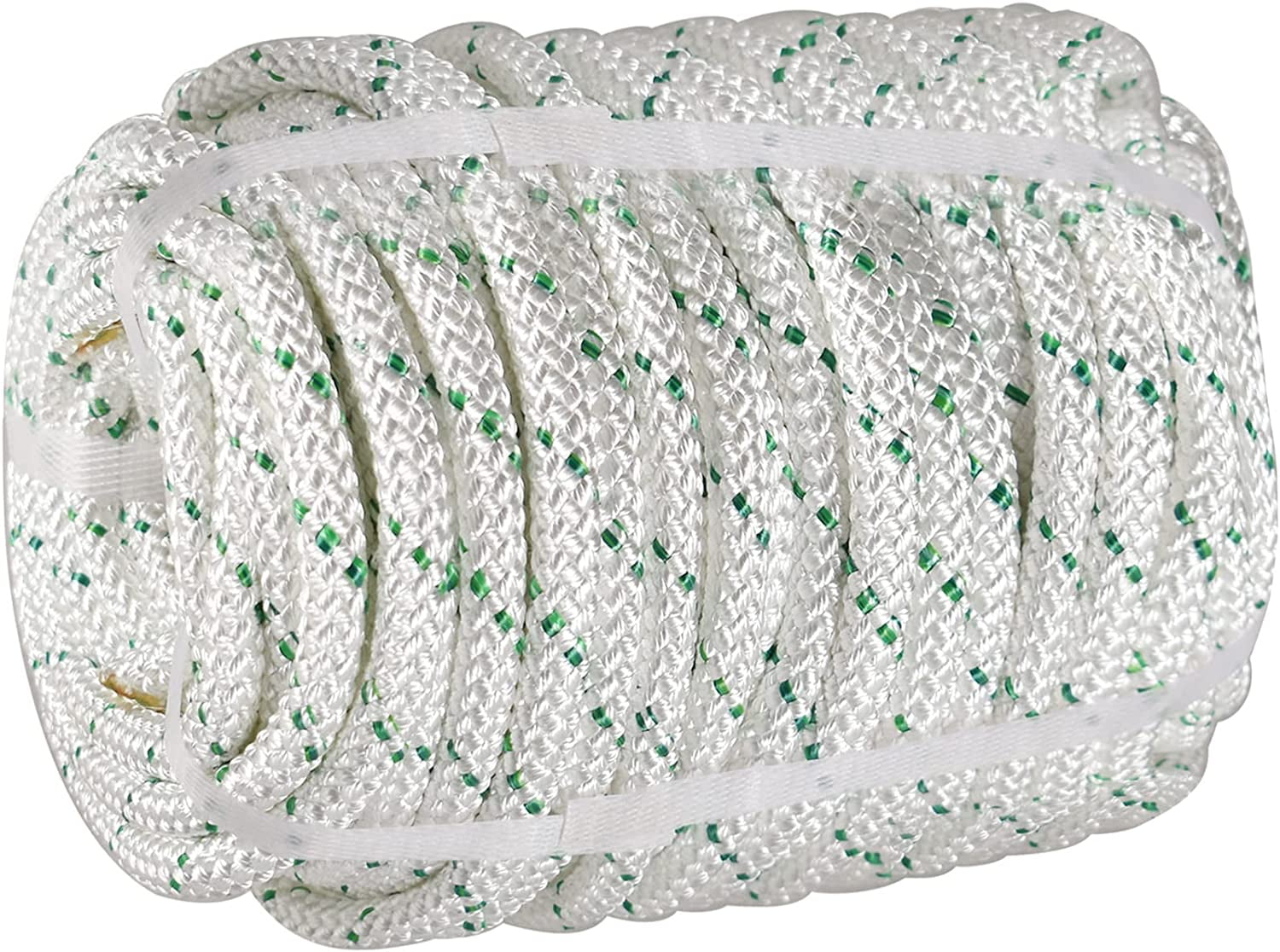 SHZAITOR Double Braid Polyester Rope Pulling Rope Tree Cutting Ropes ...