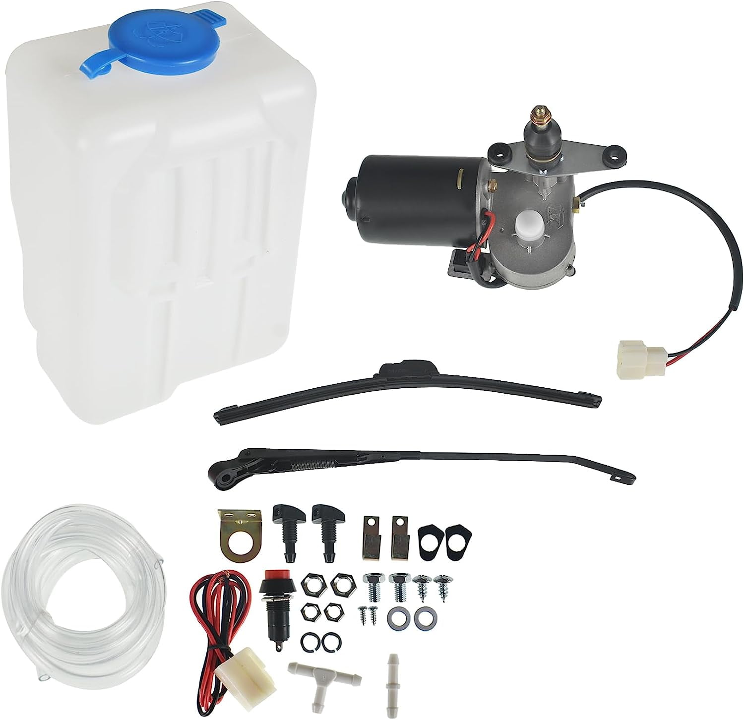 SHZAITOR Electric Windshield Wiper Motor Kit For 2017-2019 Can-Am ...