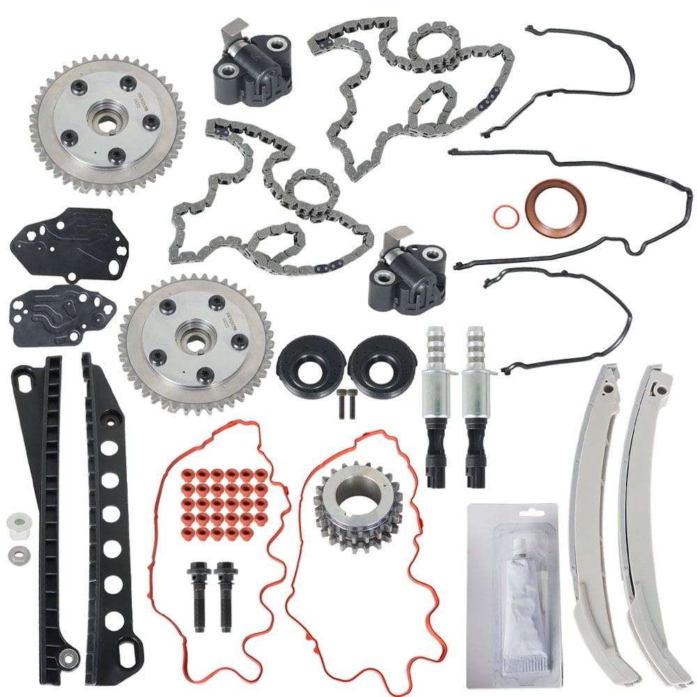 SHZAITOR For 5.4L Triton 3V Ford F150 Lincoln Timing Chain Kit+Cam ...